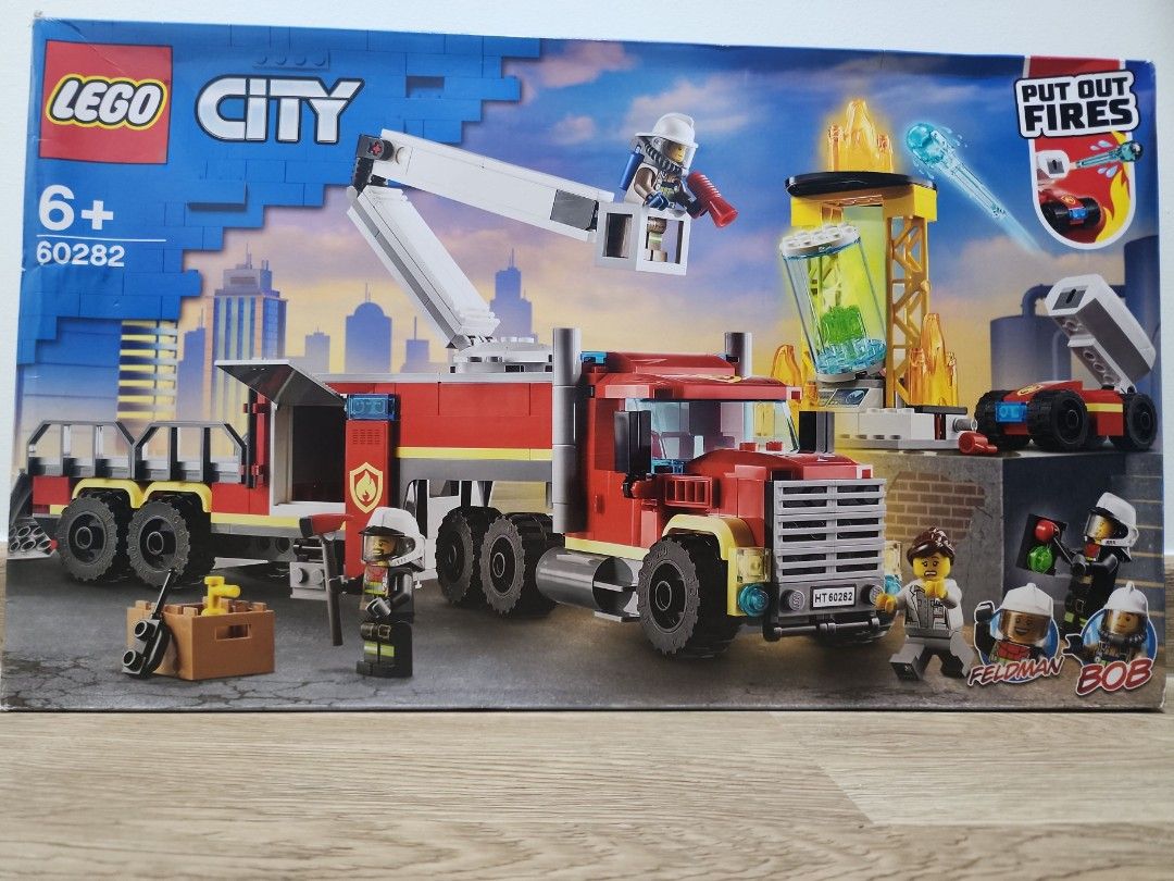 Lego City 60282 - Fire Command Unit, Hobbies & Toys, Toys & Games on ...
