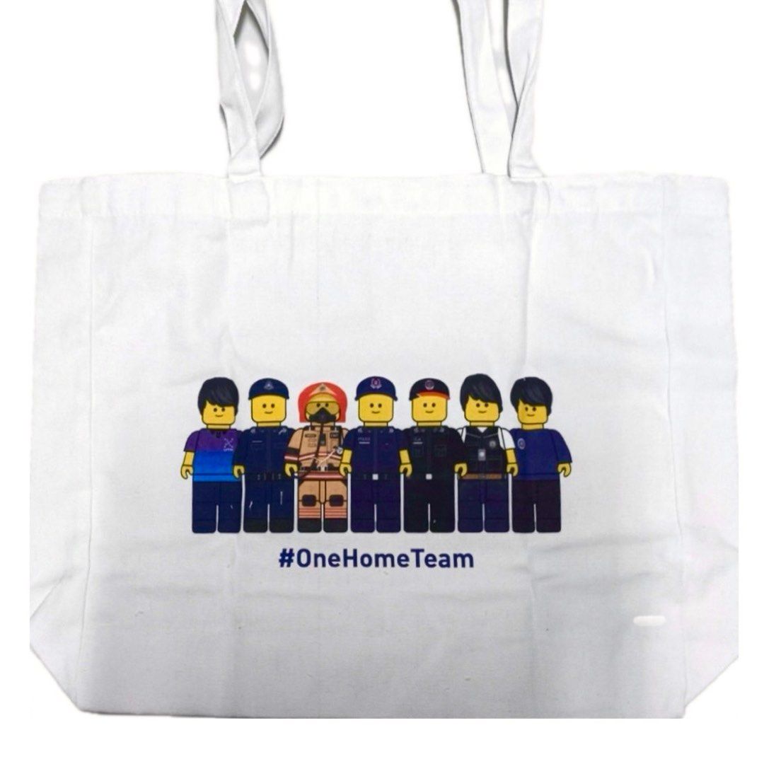 Lego Home Team Festival 2023 (SPF & SCDF) Tote Bag, Women's Fashion ...
