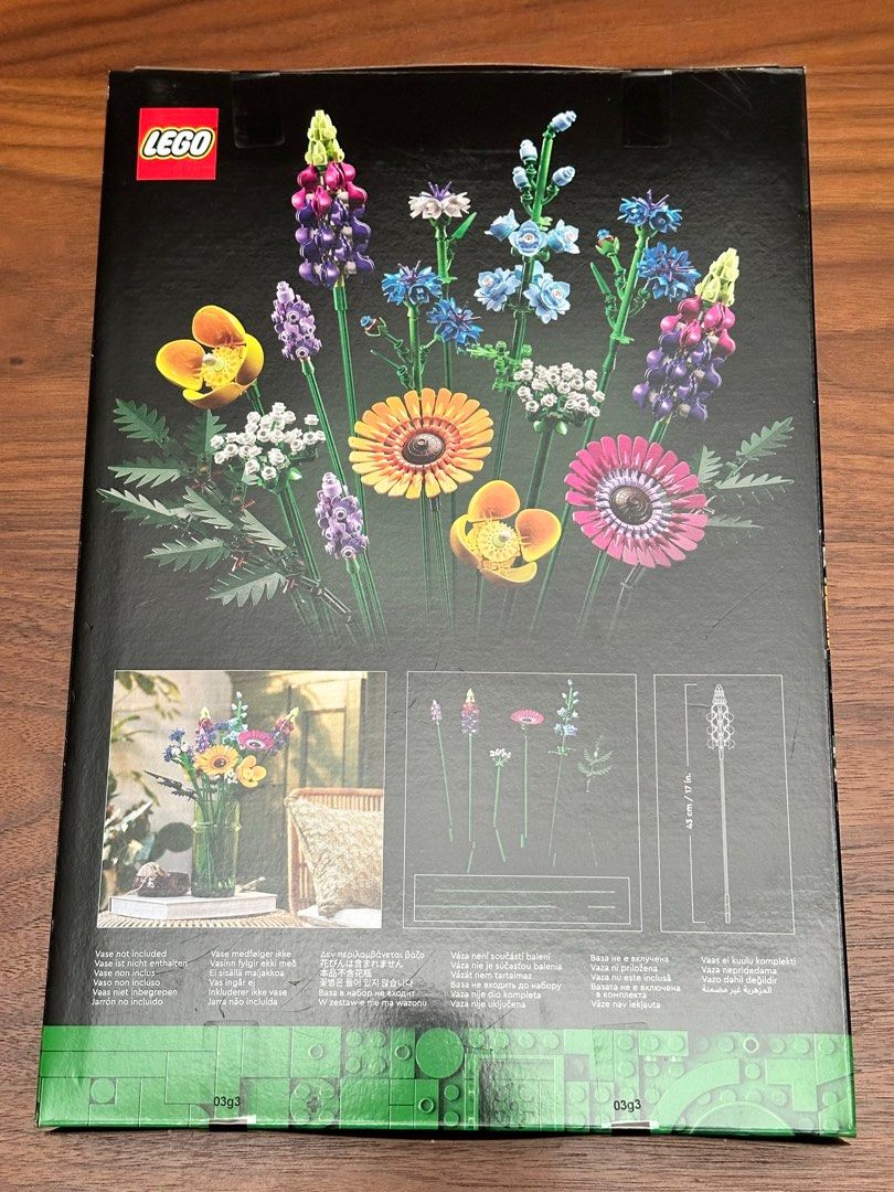 Lego Icons 10313 Wildflower Bouquet, Hobbies & Toys, Toys & Games on ...