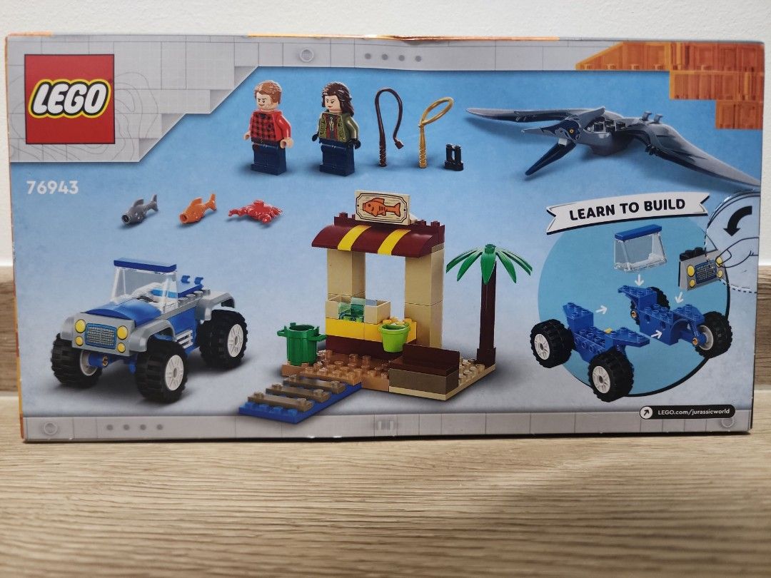 Lego Jurassic World 76943 - Pteranodon Chase, Hobbies & Toys, Toys ...