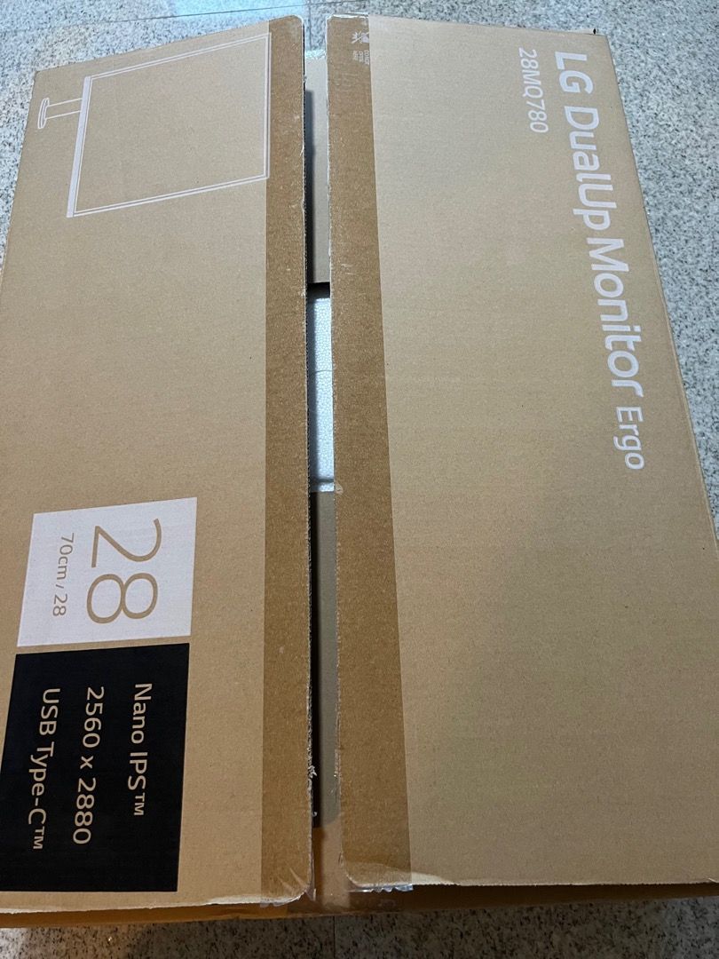 LG Dual Up Monitor - Brand New with Warranty., Computers & Tech, Parts ...