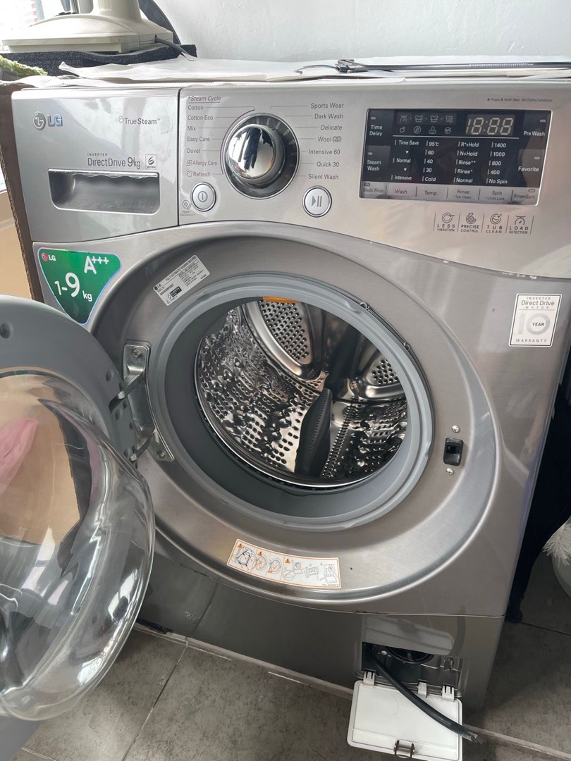 LG Washing Machine WD-14A8FDS5, TV & Home Appliances, Washing Machines ...