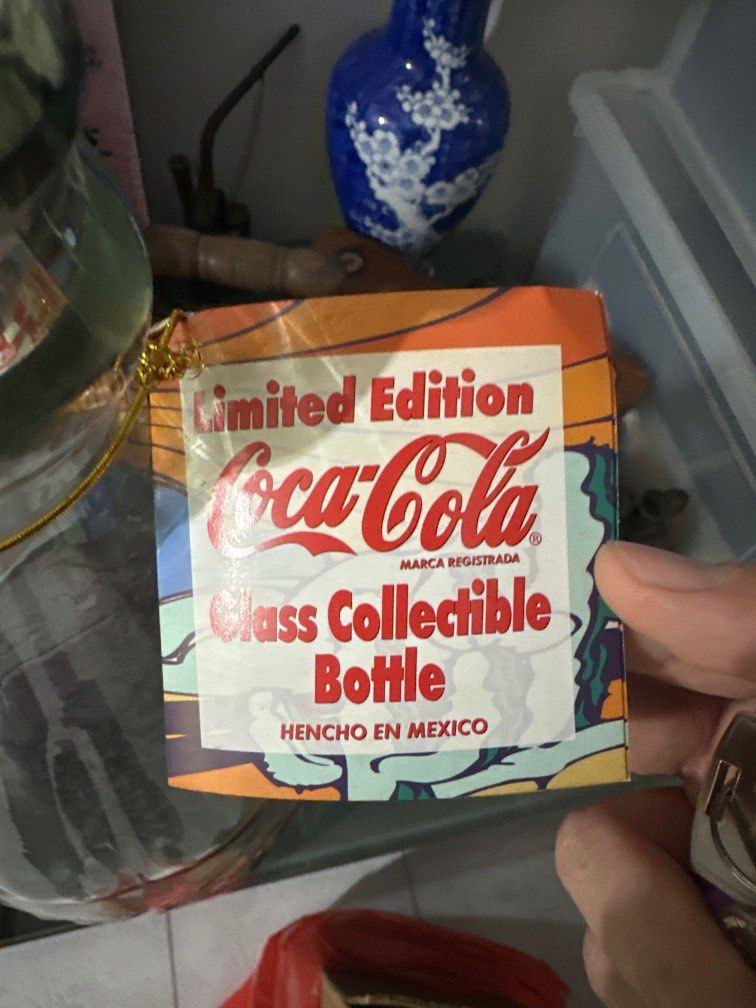 Limited Edition Coca Cola Bottle, Hobbies & Toys, Memorabilia ...