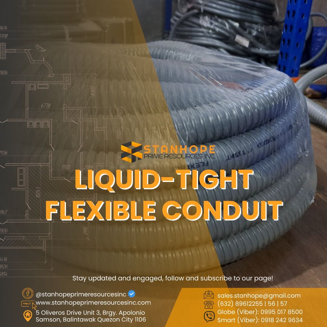 Liquid-tight Flexible Conduit, Commercial & Industrial, Construction ...
