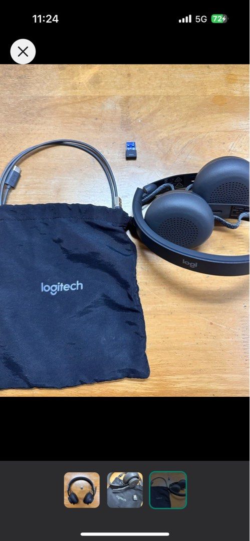 Logitech Zone wireless headset UC PREMIUM, Audio, Headphones & Headsets ...