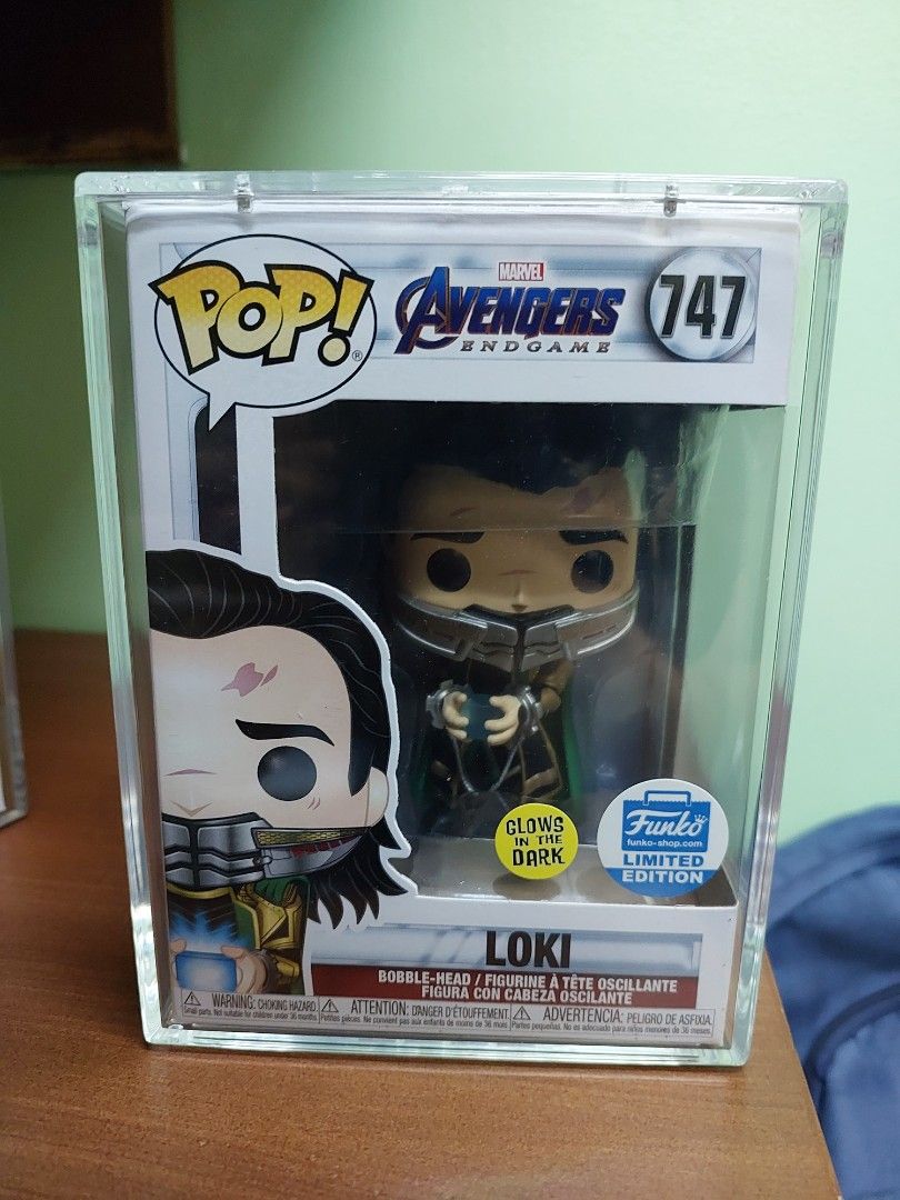 Loki with Tesseract Funko Exclusive, Hobbies & Toys, Toys & Games on ...