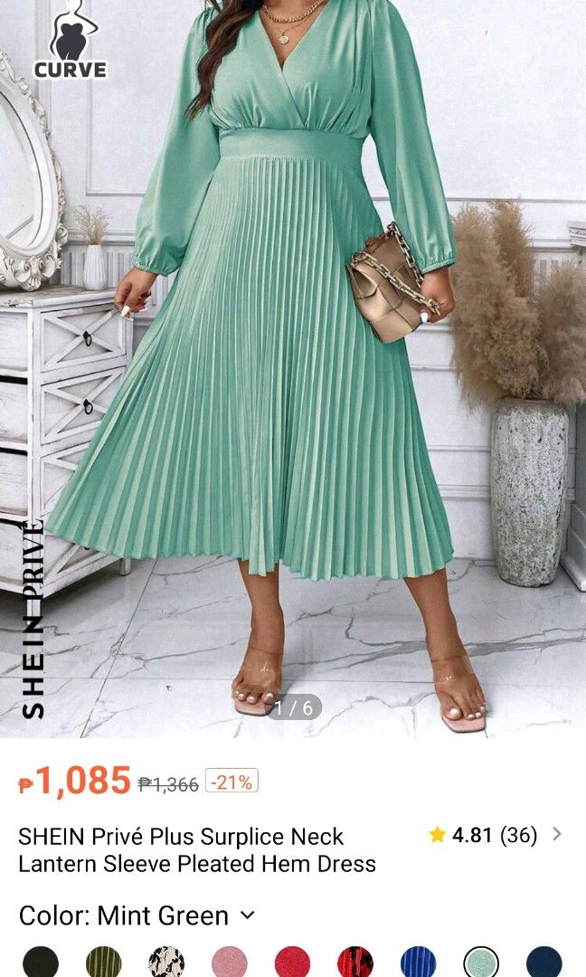 Long formal fleeted dress, Women's Fashion, Dresses & Sets, Dresses on ...