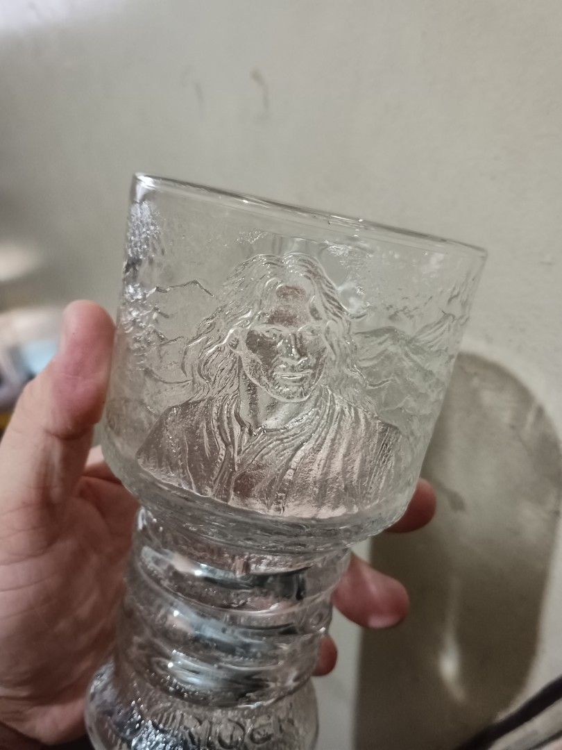 Lord of the rings goblet glass aragorn, Hobbies & Toys, Toys & Games on ...