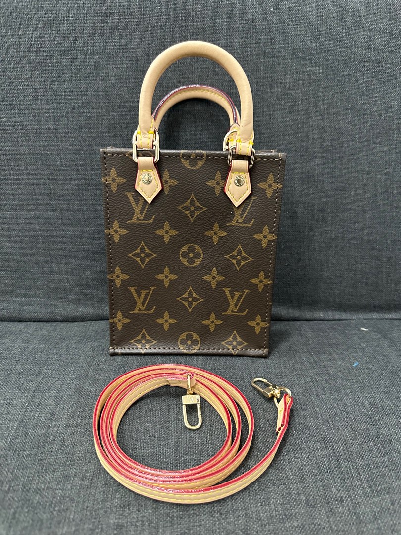Louis Vuitton Mini Sac Flat, Luxury, Bags & Wallets on Carousell