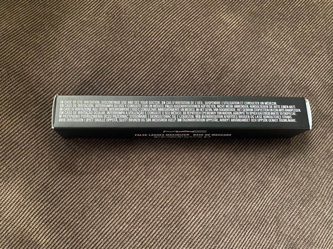 Mac False Lashes Maximizer, Beauty & Personal Care, Face, Makeup on ...