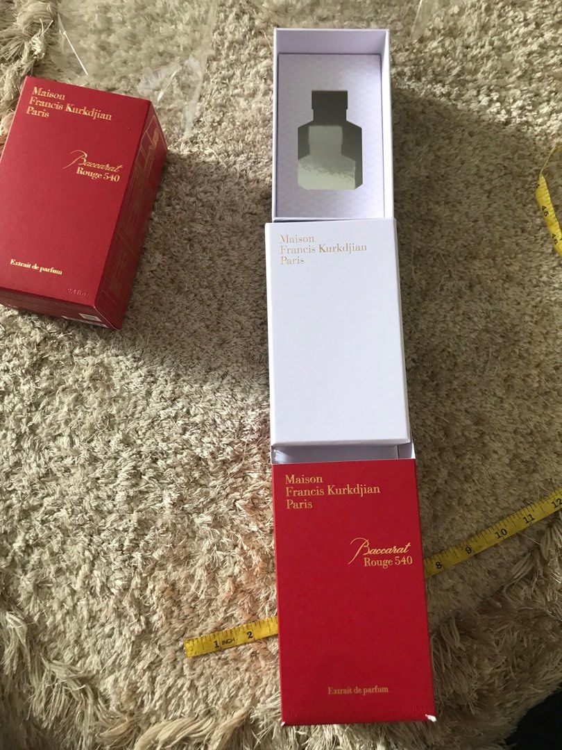 MAISON FRANCIS KURKDJIAN BACCARAT ROUGE 540 EXTRAIT DE PARFUM BOX ONLY ...
