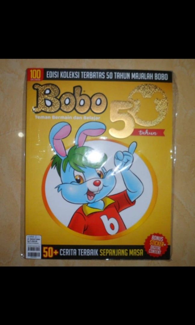 Majalah Bobo edisi 50 th, Buku & Alat Tulis, Majalah & Lainnya di Carousell