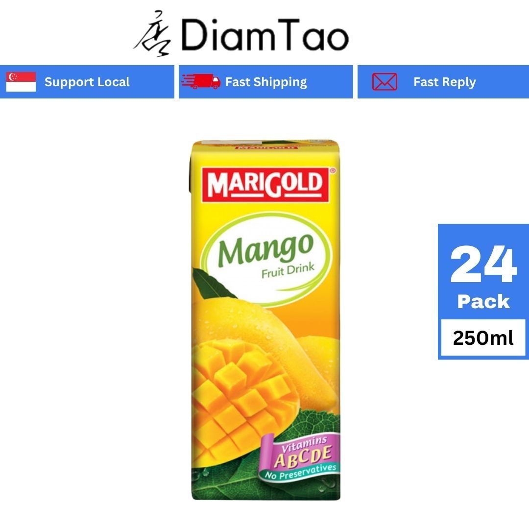 Marigold Fruit Drink Assorted Flavors 250ml x 24 Packet, Food & Drinks ...
