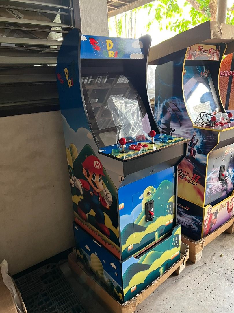 MARIO GAMES ARCADE MACHINE / PRE-ORDER BASIS / COIN OPERATED ARCADE ...