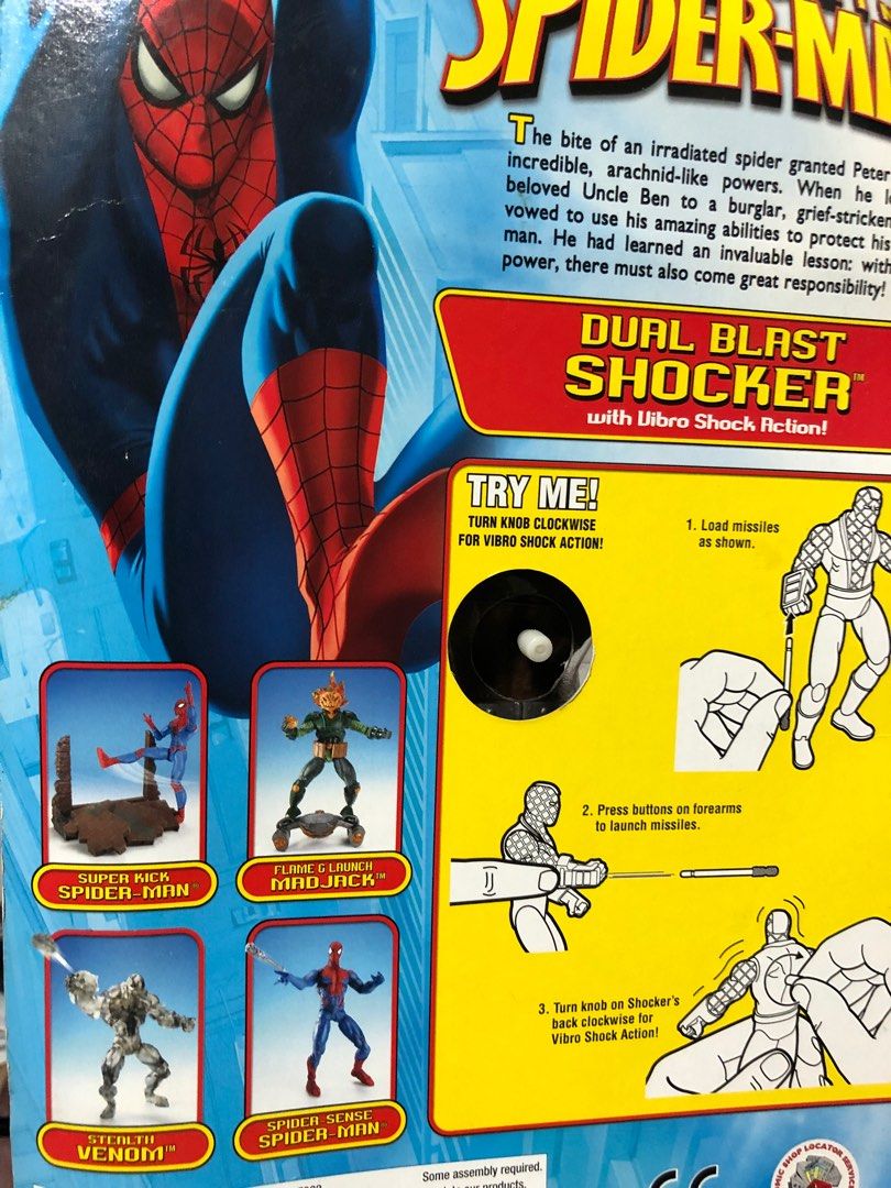 Marvel spiderman Toybiz Shocker, Hobbies & Toys, Toys & Games on Carousell