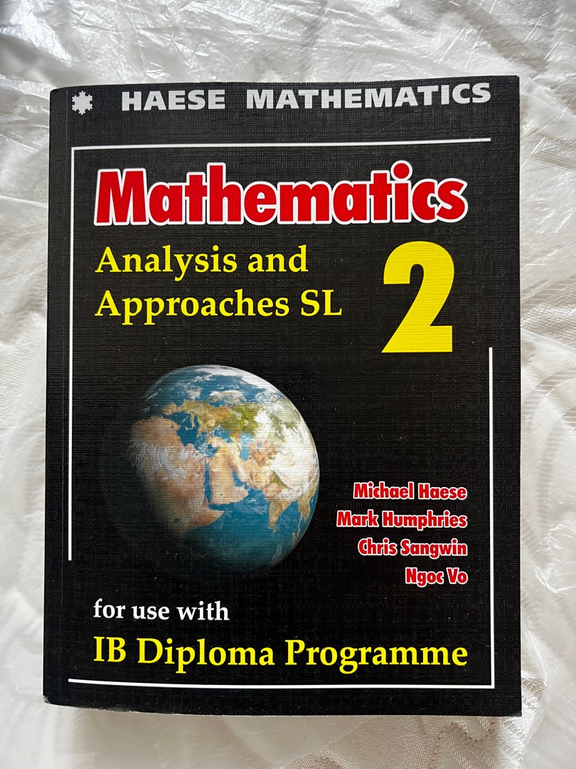 Mathematics Analysis and Approaches SL 2, Hobbies & Toys, Books ...