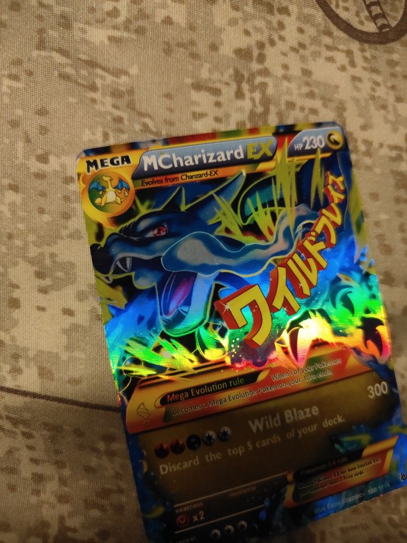 2014 Mega charizard EX, Hobbies & Toys, Toys & Games on Carousell