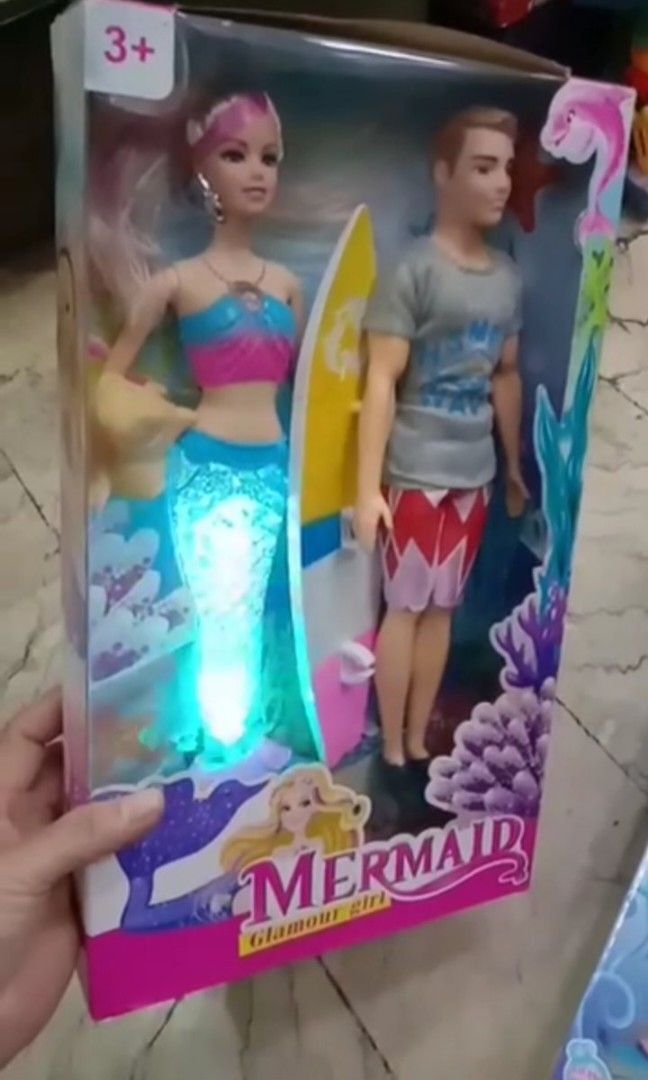 Mermaid set with sounds, Hobbies & Toys, Toys & Games on Carousell