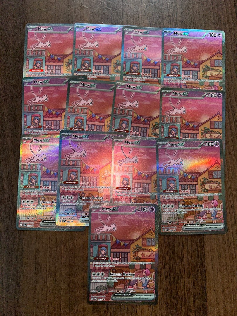 Mew ex promo from 151 UPC, Hobbies & Toys, Toys & Games on Carousell