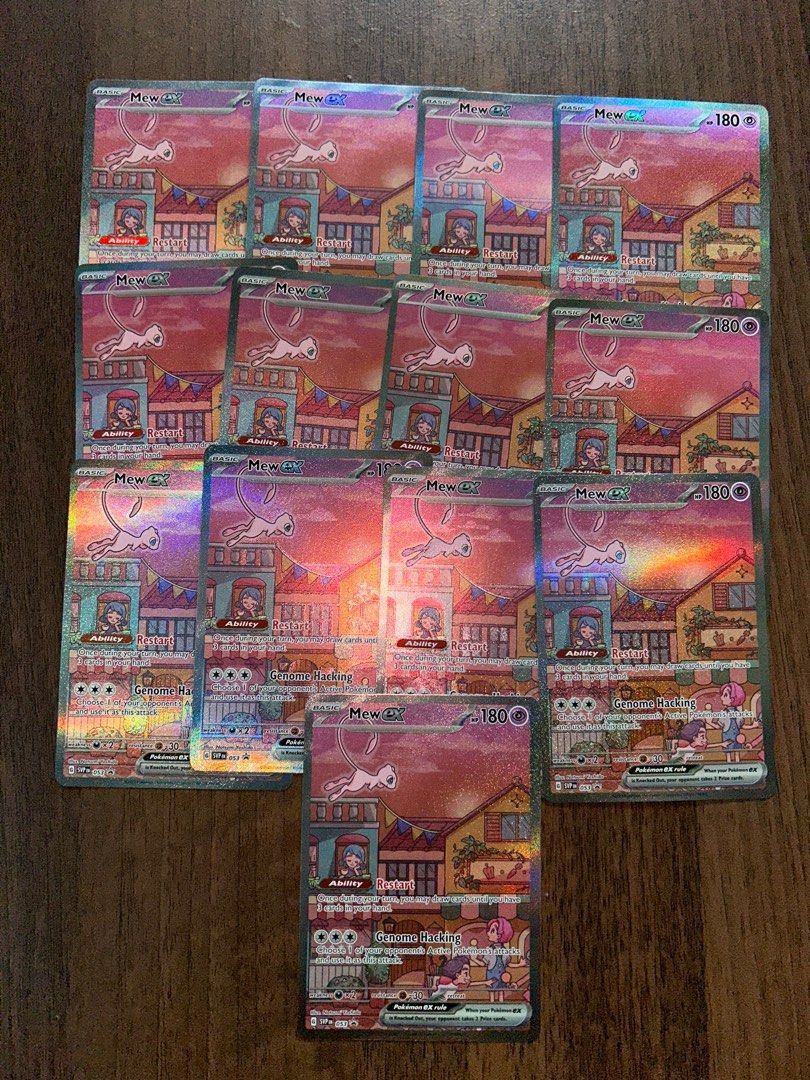 Mew ex promo from 151 UPC, Hobbies & Toys, Toys & Games on Carousell