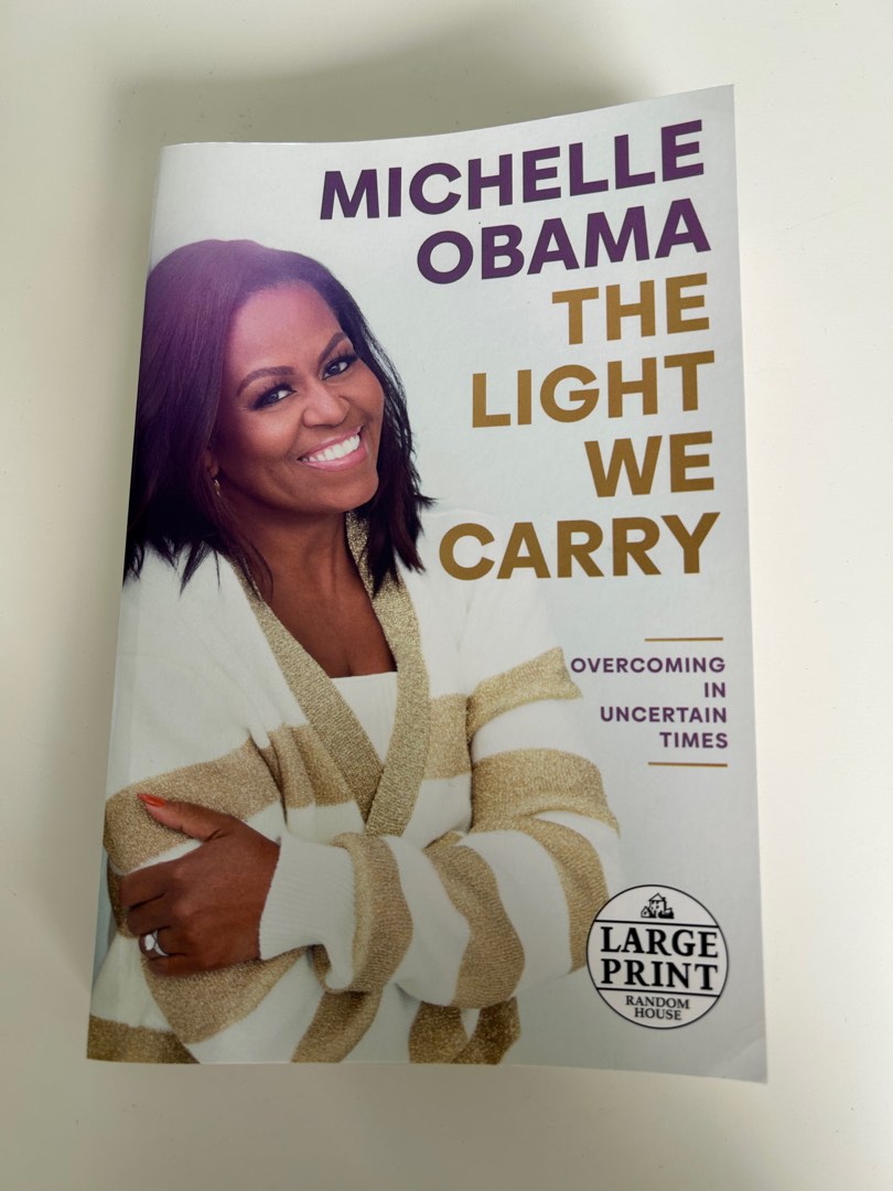 Michelle Obama - The Light We Carry, Hobbies & Toys, Books & Magazines ...