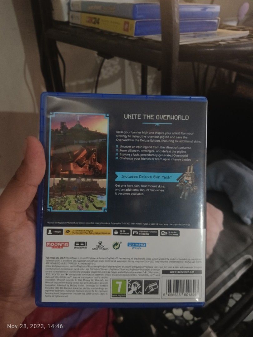 Minecraft ps5 deluxe edition, Video Gaming, Video Games, PlayStation on ...