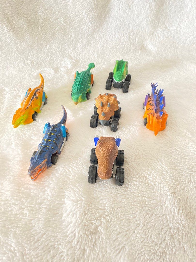 Mini monster car dinos, Hobbies & Toys, Toys & Games on Carousell