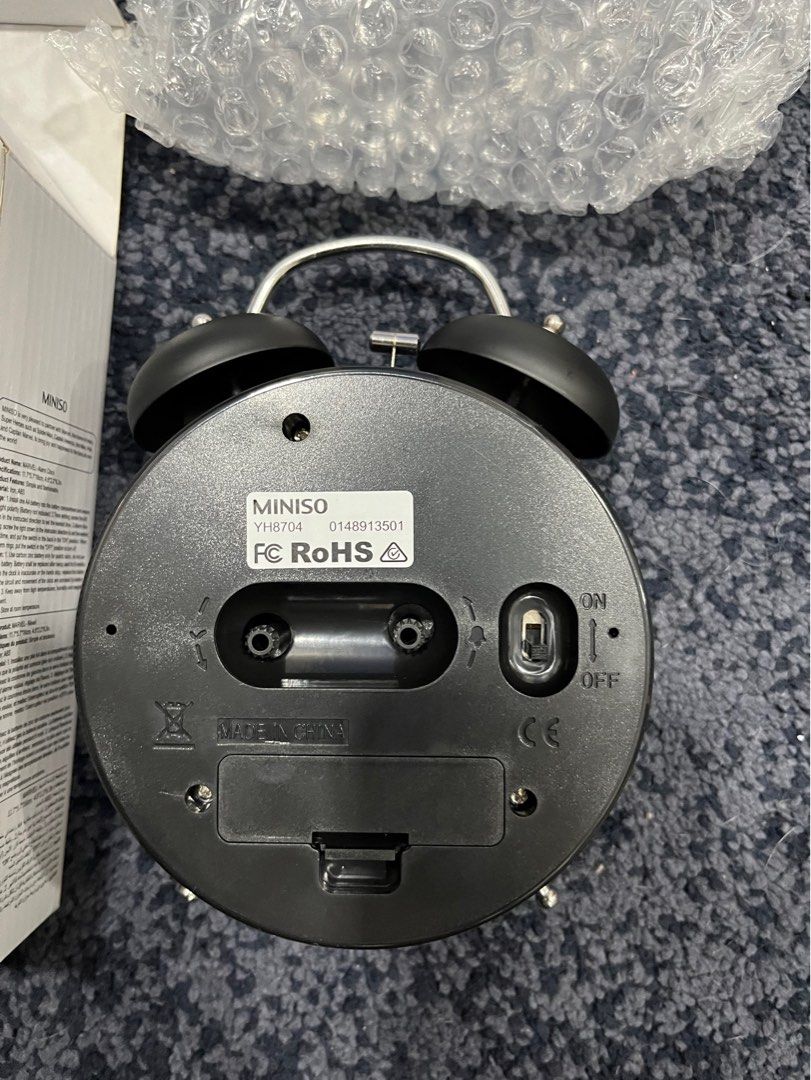 Miniso Marvel Alarm Clock, Furniture & Home Living, Home Decor, Clocks ...