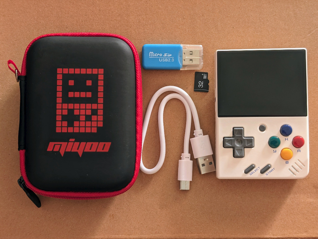Miyoo Mini v2 portable console, Video Gaming, Video Game Consoles ...