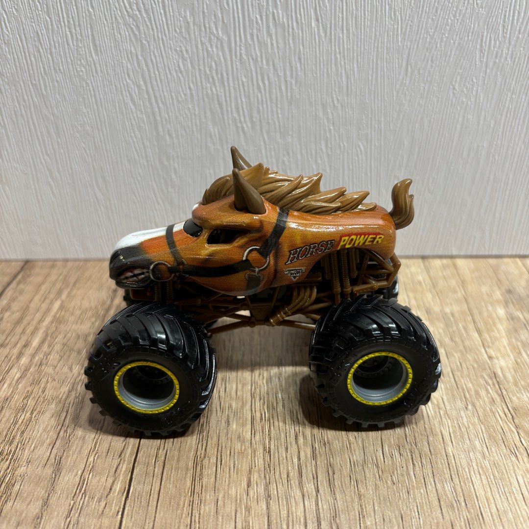 Monster Jam, Official Horse Power Monster Truck, Collector Die-Cast ...