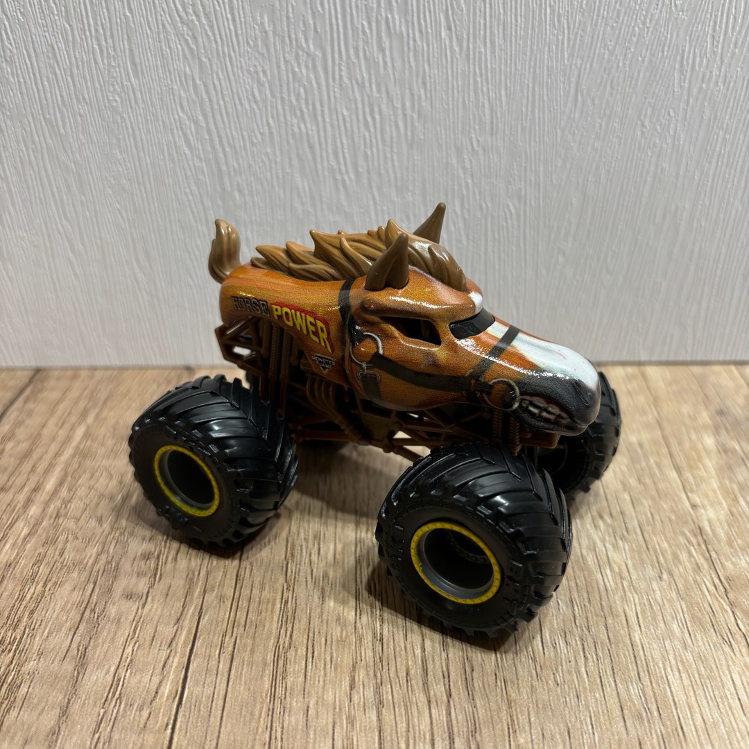 Monster Jam, Official Horse Power Monster Truck, Collector Die-Cast ...