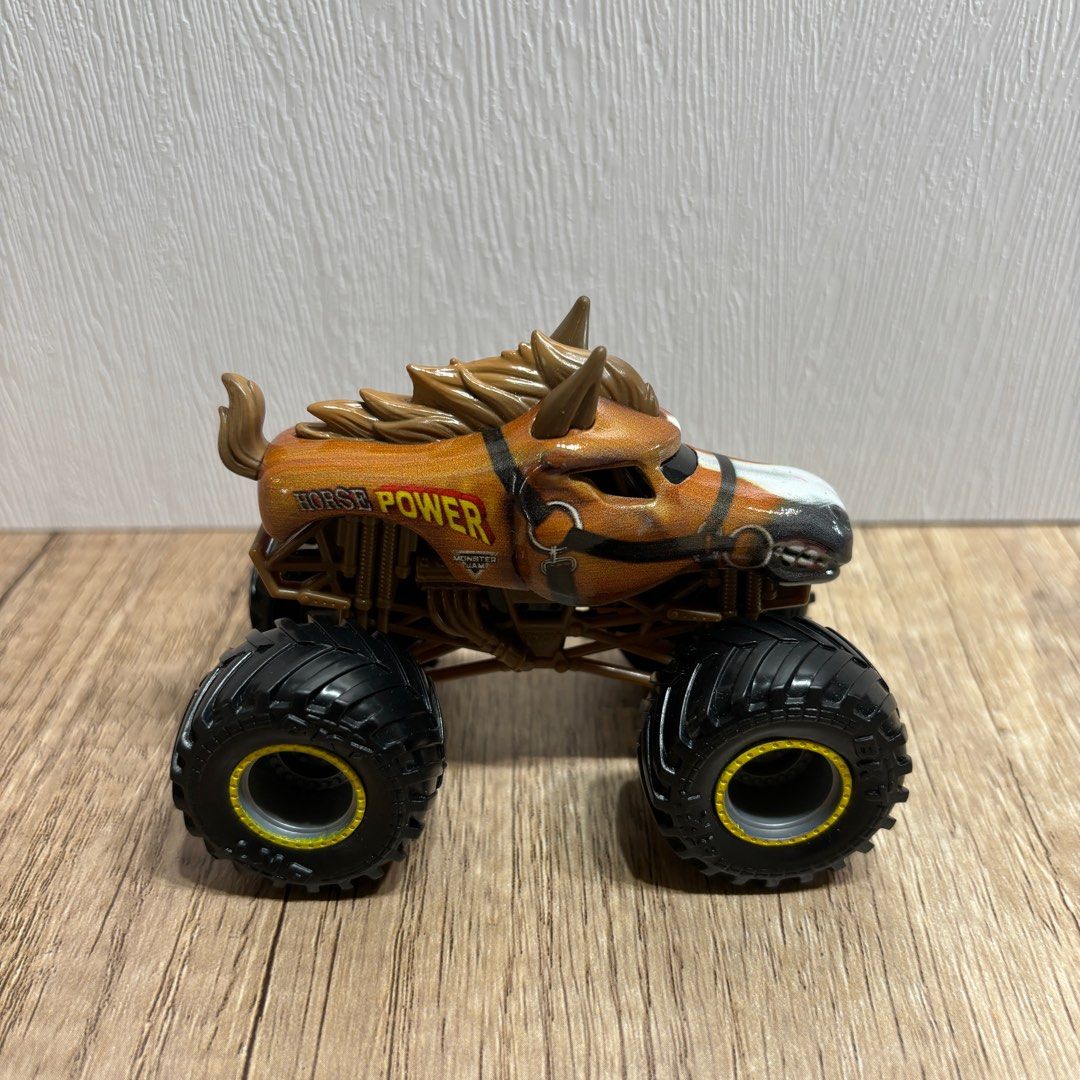 Monster Jam, Official Horse Power Monster Truck, Collector Die-Cast ...