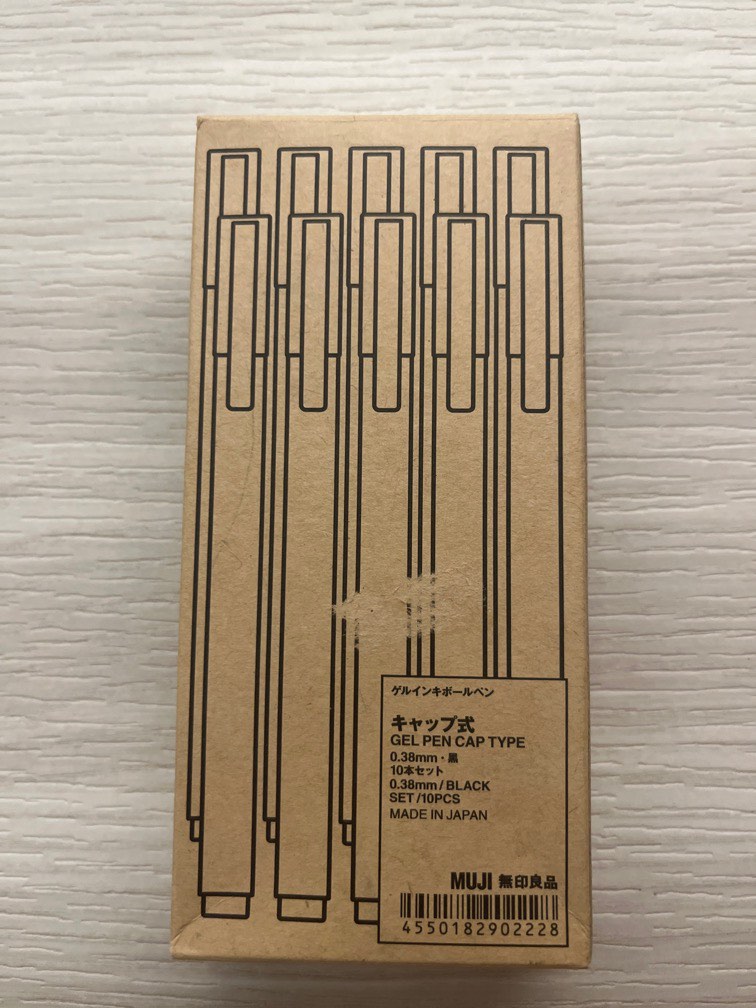 Muji 10 Pens pack, Hobbies & Toys, Stationery & Craft, Stationery & School Supplies on Carousell