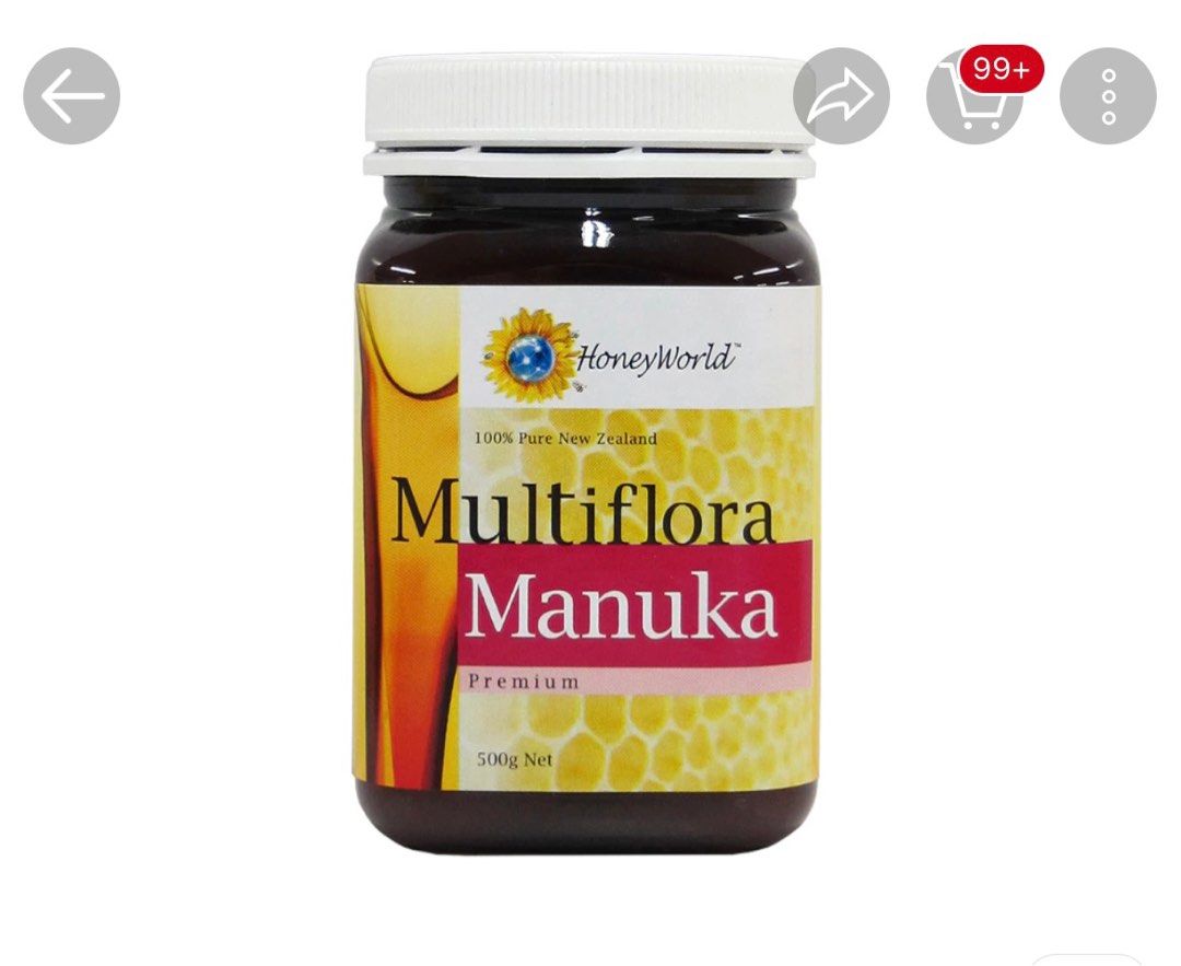 Multi-Flora Manuka Honey, Health & Nutrition, Health Supplements ...