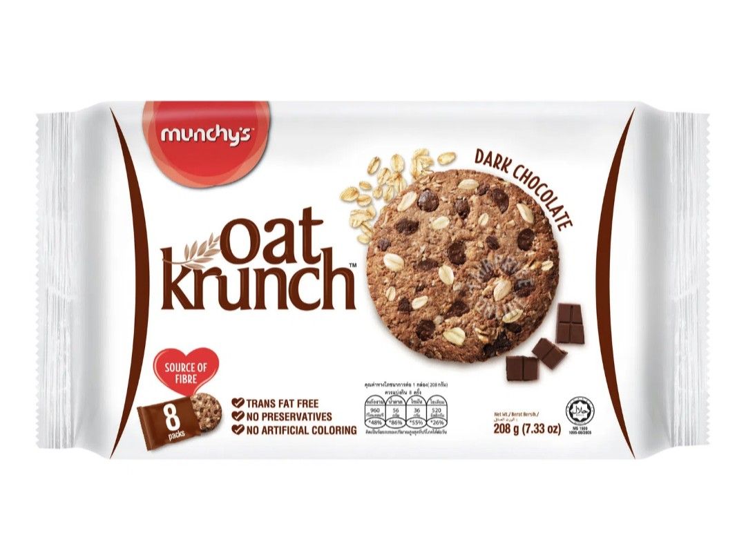 Munchy's oat crunch breakfast cookies biscuit tidbits munchy oat krunch ...