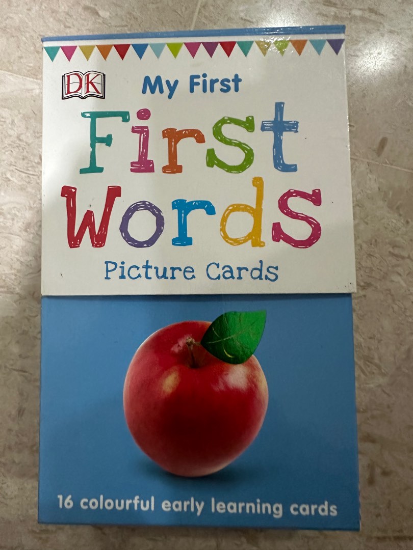 My First Words Picture Cards, My first Numbers and Counting Picture Cards, My First Things That ...