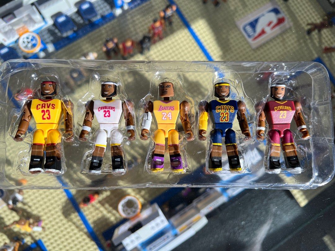 NBA C3 mini figures basketball 4 Lebron James and 1 Kobe Bryant ...