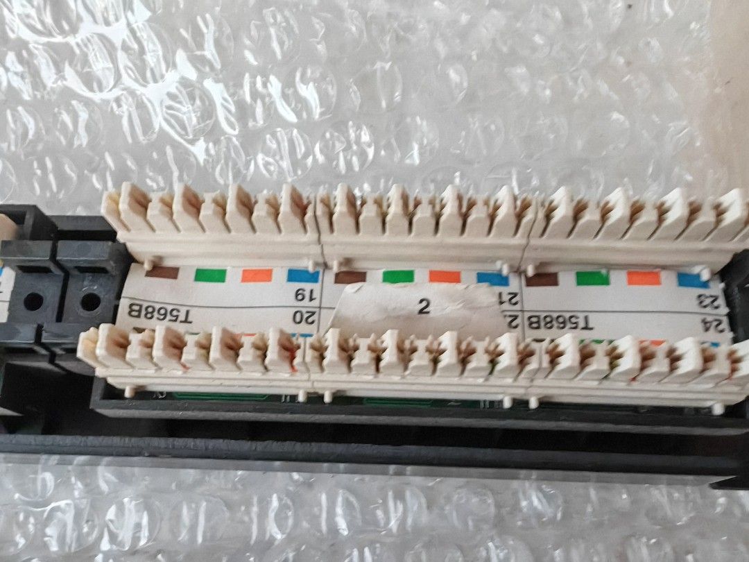 Network Patch Panel, Computers & Tech, Parts & Accessories, Networking ...