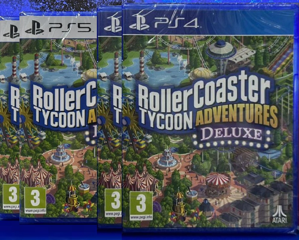 NEW AND SEALED PS4 / PS5 Game Roller Coaster RollerCoaster Tycoon ...