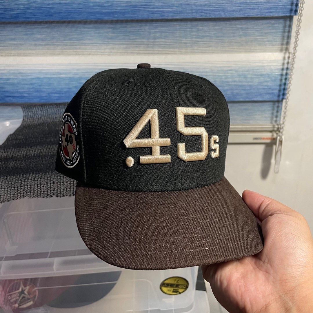 New Era Cap USA Houston Colt .45s Just Caps Spice Fitted Hat 59Fifty ...