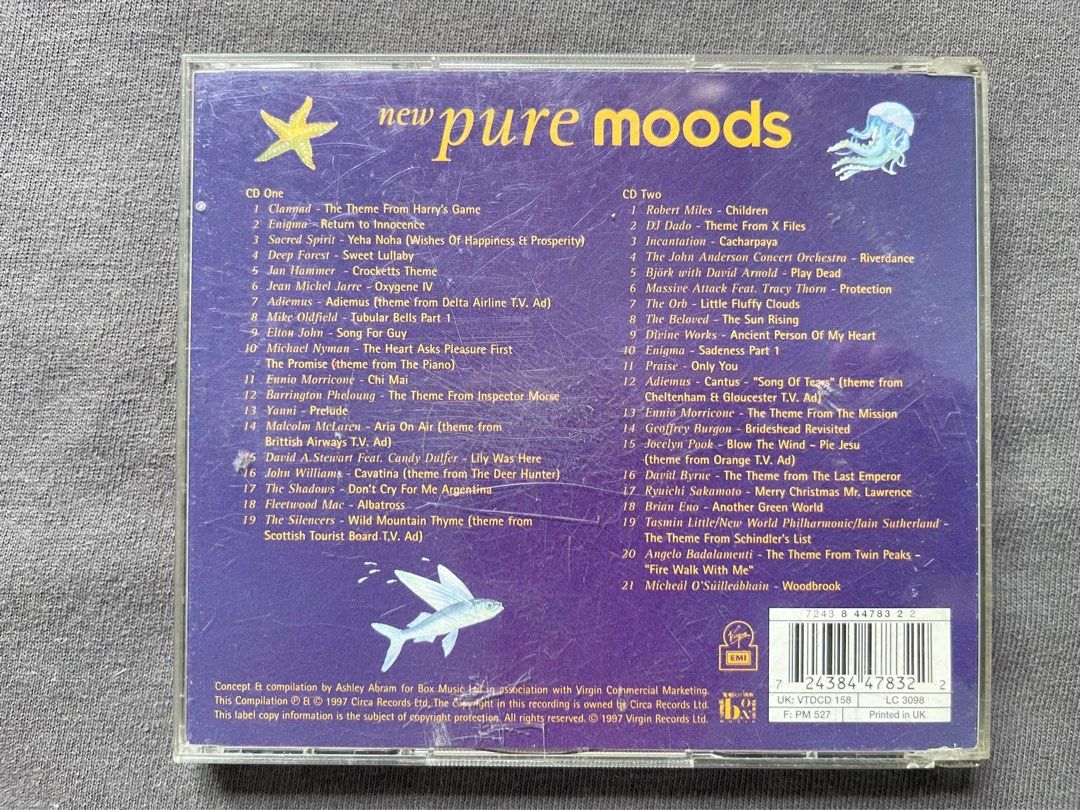 NEW PURE MOODS ( 2CD ), Hobbies & Toys, Music & Media, CDs & DVDs on Carousell