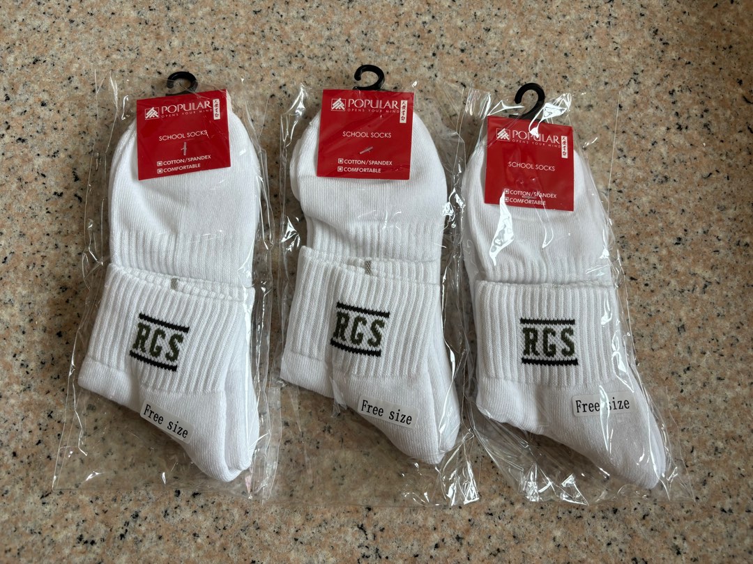 NEW: RGS School Socks, Men's Fashion, Watches & Accessories, Socks on ...