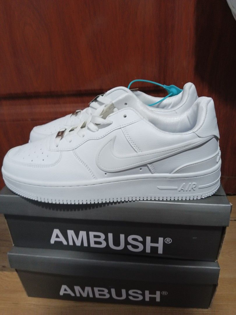 Nike Air Force 1 ambush triple white, Men's Fashion, Footwear, Sneakers ...