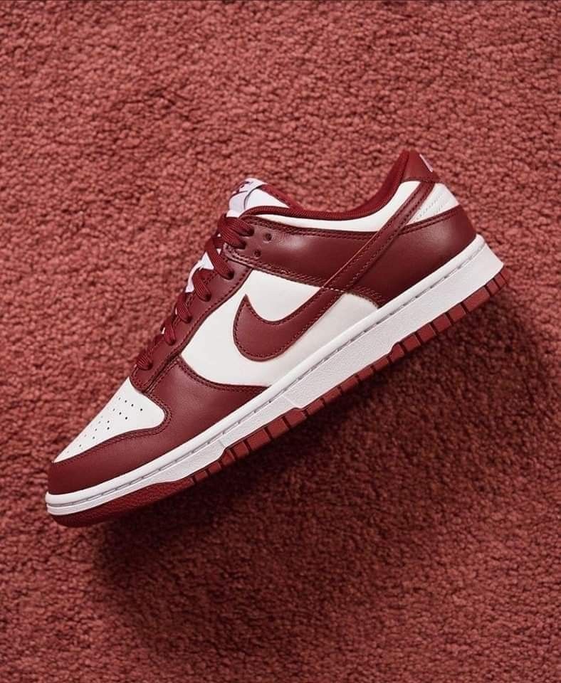NIKE DUNK LOW RETRO "TEAM RED", Men's Fashion, Footwear, Sneakers on ...