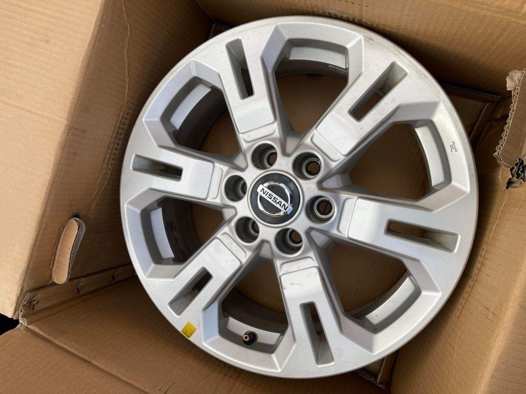 Nissan Navara VE mags (only), Car Parts & Accessories, Mags and Tires ...