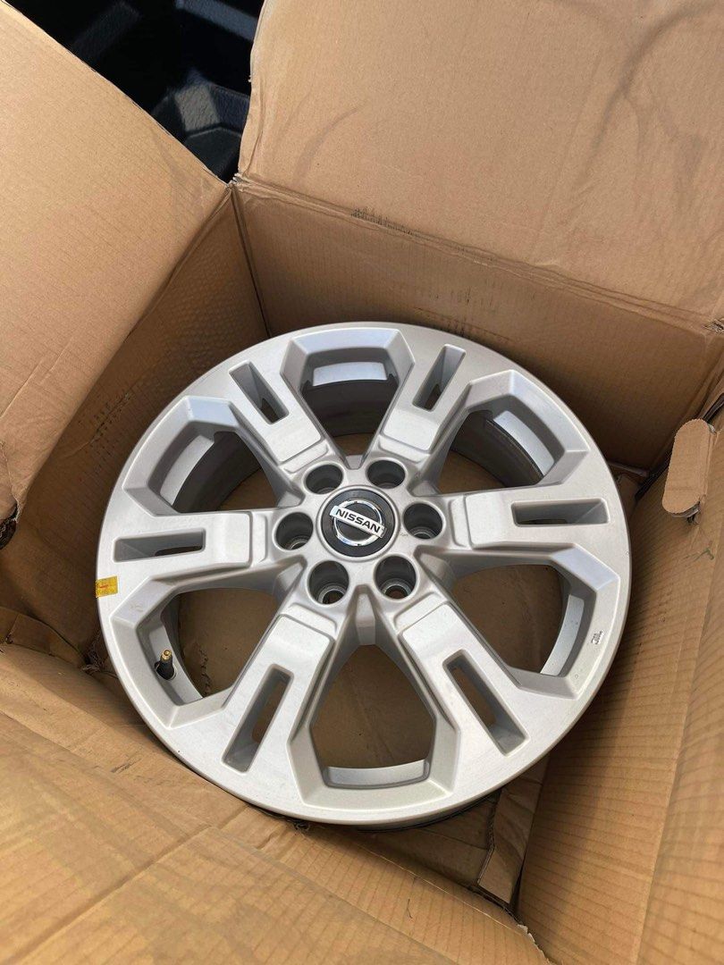 Nissan Navara VE mags (only), Car Parts & Accessories, Mags and Tires ...