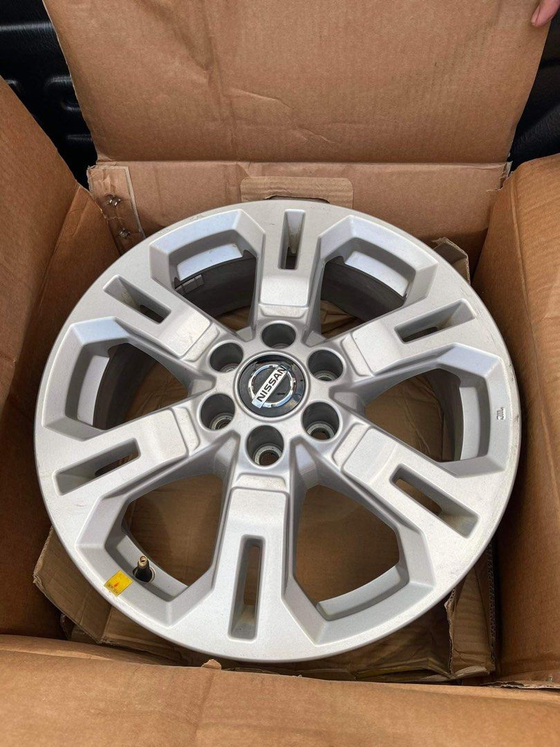 Nissan Navara VE mags (only), Car Parts & Accessories, Mags and Tires ...