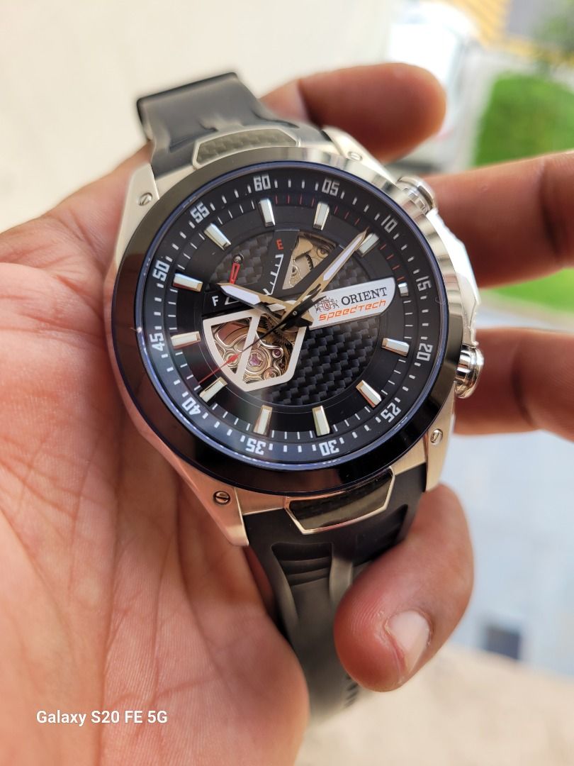 NOS Orient Subaru SpeedTech SDA005002B0 Subaru Automatic Watch Full Set ...