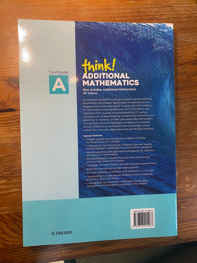 O level Additional maths textbook (A and B), Hobbies & Toys, Books ...