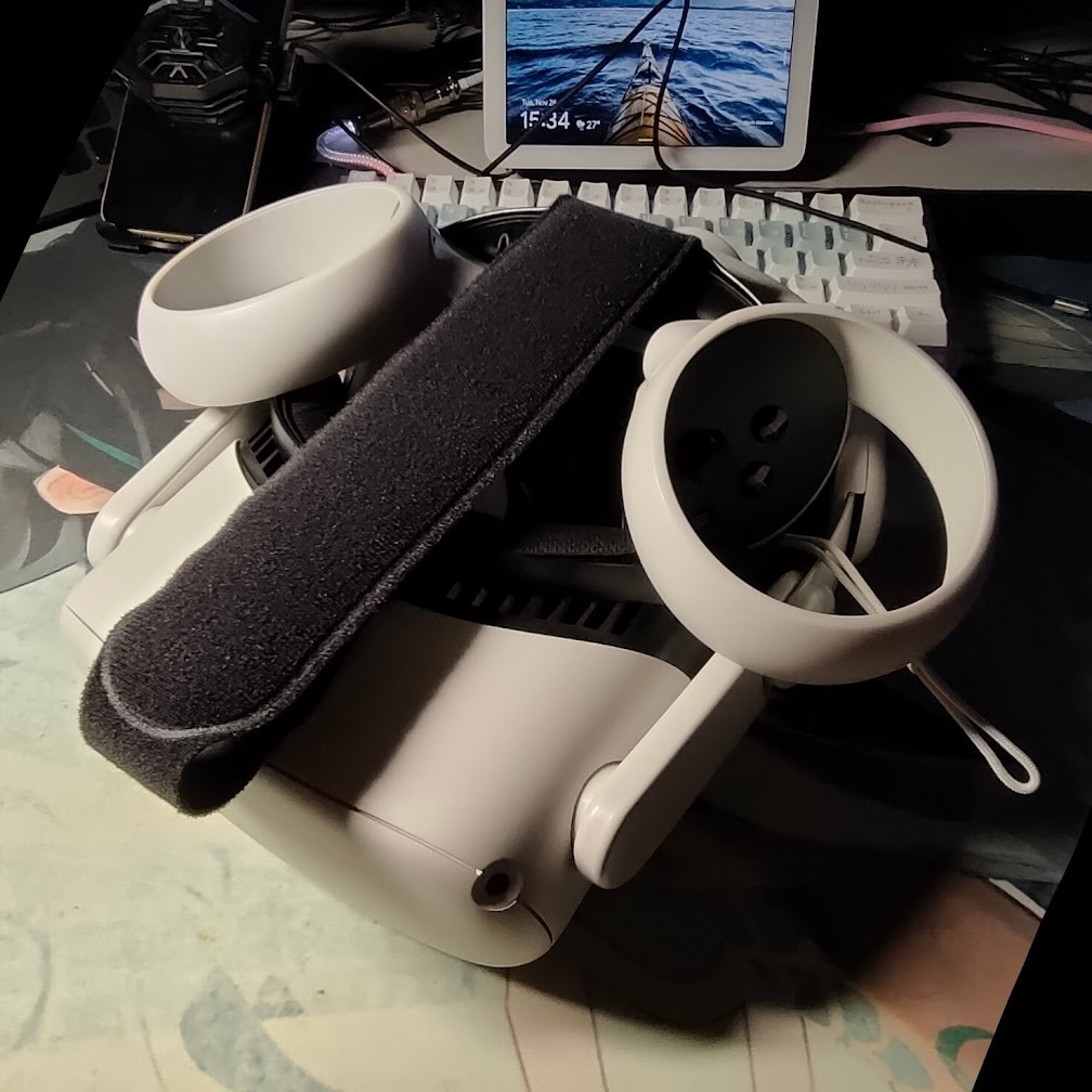 Oculus Quest 2 [128GB] w/ Kiwi Design Headstrap + Face Interface, Video ...